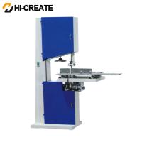 China Semi Auto 1.5KW Paper Band Saw Slitting Machine for sale