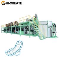China CE 400pcs/Min Semi Servo Sanitary Napkin Machine for sale