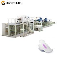 China CE 400pcs/Min Semi Servo Sanitary Napkin Machine for sale