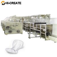 China Full Servo 140m/Min Fully Automatic Sanitary Napkin Machine for sale