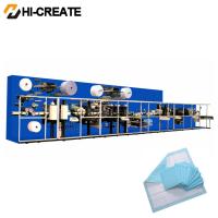 China Automatic Pet Pad 150KW Sanitary Napkin Machine for sale