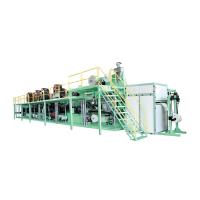 China HI-CREATE Fully Servo Ladies Sanitary Napkin Machine for sale