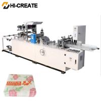 China 1/4 Fold 600pcs/Min Tissue Manufacturing Machine 380V for sale