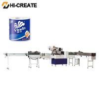 China Single Bag 6kw 220V Toilet Roll Packing Machine for sale