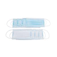 China 3 Ply 17.5cm Face Mask With Elastic Ear Loop for sale