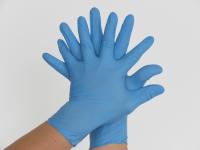 China Jubao Examination AQL2.5 Disposable Nitrile Glove for sale