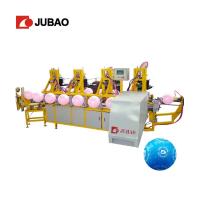 China 1500pcs/Hr 6pcs Heads 150x200mm Balloon Screen Printing Machine for sale