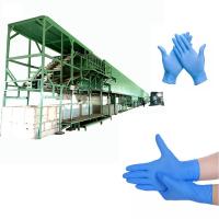 China 25m/Min TPU Nitrile Gloves Production Line , Glove Dipping Machine for sale
