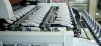 China Latex nitrile glove dipping line wrinkle foam and sandy coating labor glove for sale