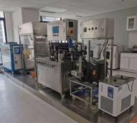 China Mini UHT DSI Equipment in one system  For lab test coconut Milk juice bevaerge Processing Plant for sale