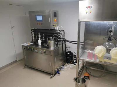 China Mini UHT DSI Equipment in one system  For lab test coconut Milk juice bevaerge Processing Plant for sale
