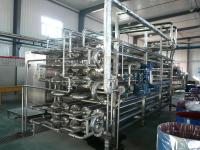 China pkant Industrial 3000LPH Tubular Pasteurizer UHT Sterilizing Equipment For Milk Juice Cream for sale