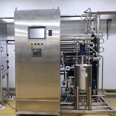 China industrial large scale 500L-5000L continuous sterilizer pasteurizer plate type tubular type for sale