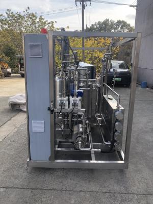 China UHT Sterilizer Machine ideal for sterilizing milk juice and beverages with continuous processing and heat treatment system for sale