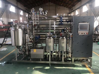 China tube in tube sterilization system for high viscous food manufacturing with specific layout project for sale