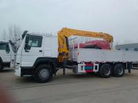 China Effortless 8X4 16t Hydraulic Straight Boom Truck Mounted Crane Mobile Crane Truck for sale