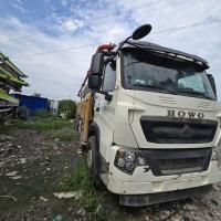 China Tubeless Tires and 20-Year Legacy 58 Meters HOWO National Five Truck for Package for sale