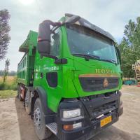 China 6X4 Sinotruk Dump Truck Chassis Heavy Duty Carbon Steel Cargo Box Engine Capacity 4-6L for sale