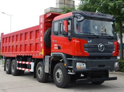 China Shacman LNG CNG 8*4 6*4 Heavy Duty Dump Truck Chassis with ISO Tire Certification for sale
