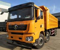 China Customized Color 6X4 Dump Truck Hydraulic Power Assist and Carbon Steel Cargo Box Material for sale