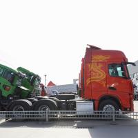 China 480HP Shacman Heavy Duty HOWO Dump Truck with Hydraulic Steering and Power Assistance for sale