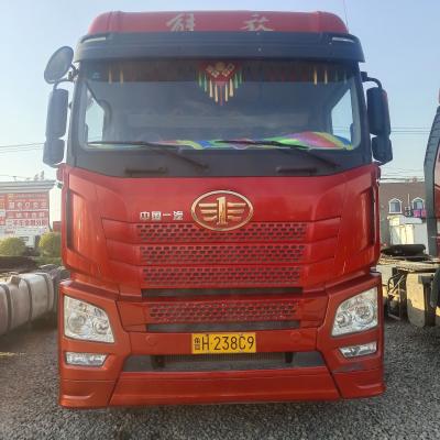 China 420HP FAW 6X4 Tractor Truck with Manual Transmission and 6 Months After-sales Service for sale