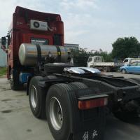 China Carbon Steel Cargo Box FAW Jh6 LNG Heavy Duty 530HP Tractor Truck with Air Suspension Seat for sale