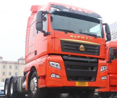 China Manual Transmission Type Gas Tractor in Nigeria Sinotruk Shandeka 6X4 Used Sitrak CNG for sale
