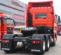 China Manual Transmission Type Gas Tractor in Nigeria Sinotruk Shandeka 6X4 Used Sitrak CNG for sale