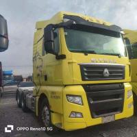 China Comfortable Air Seats Shande Truck Tractor for Carbon Steel Cargo Box Towing Semi Trailer for sale