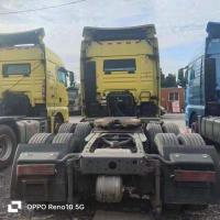 China Comfortable Air Seats Shande Truck Tractor for Carbon Steel Cargo Box Towing Semi Trailer for sale
