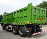 China Sta Electric System Sinotruk 6X4 Dump Truck with Hydraulic Steering and High Horsepower for sale