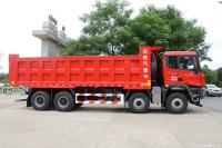 China Used Sinotruk Chassis Dump Truck with Customized Color Option and Hydraulic Steering for sale