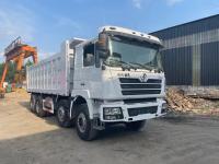 China Shacman F3000 8X4 375HP Used Dump Truck with 4-6L Engine Capacity Front Lifting Style for sale