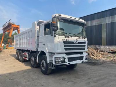 China Shacman F3000 8X4 375HP Used Dump Truck with 4-6L Engine Capacity Front Lifting Style for sale