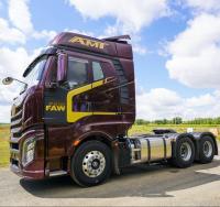 China High Endurance FAW 6*4 Heavy-Duty Natural Gas Tractor DOT Certified Customization for sale