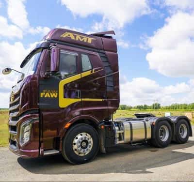 China High Endurance FAW 6*4 Heavy-Duty Natural Gas Tractor DOT Certified Customization for sale