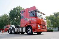 China Manual Transmission and 400L Fuel Tank Heavy Duty 420HP Tractor Truck with Trailer for sale
