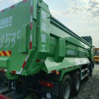 China 6×4 Manual Transmission Used HOWO Sinotruk Chassis Dump Truck with Flexible Operation for sale
