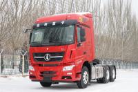 China 600L Fuel Tank Heavy Duty Dump Truck Air Suspension Tractor with Manual Transmission for sale