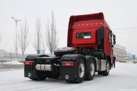 China 600L Fuel Tank Heavy Duty Dump Truck Air Suspension Tractor with Manual Transmission for sale
