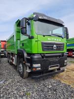 China Air Conditioner Equipped Sinotruk Dump Truck Chassis with Powerful Diesel Engine for sale