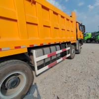 China Shaanxi Shacman X5000 8X4 30 Tons Dump Truck for Africa Yellow Color 8×4 Drive Wheel for sale
