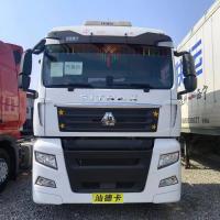 China 480HP CNG Tractor Truck with Air Suspension Seat Engine Capacity ＞8L 400L Fuel Tank for sale