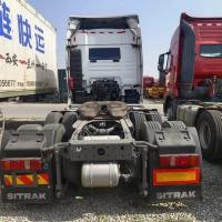 China 480HP CNG Tractor Truck with Air Suspension Seat Engine Capacity ＞8L 400L Fuel Tank for sale
