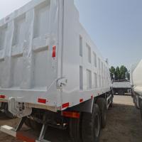 China Electric System 2X12V/165ah Battery Heavy Duty Dump Truck with Hydraulic Steering for sale