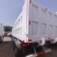 China Electric System 2X12V/165ah Battery Heavy Duty Dump Truck with Hydraulic Steering for sale