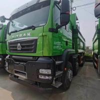 China Cab Air Conditioner Sinotruk Chassis Heavy Duty Vehicle Hydraulic Steering Dump Truck for sale