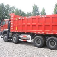 China High Horsepower 8x4 Dump Truck with Sinotruk Chassis and Hydraulic Power Steering for sale