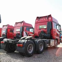 China Heavy Duty Tractor Towing Vehicle with Load Capacity 31-40t and DOT Tire Certification for sale